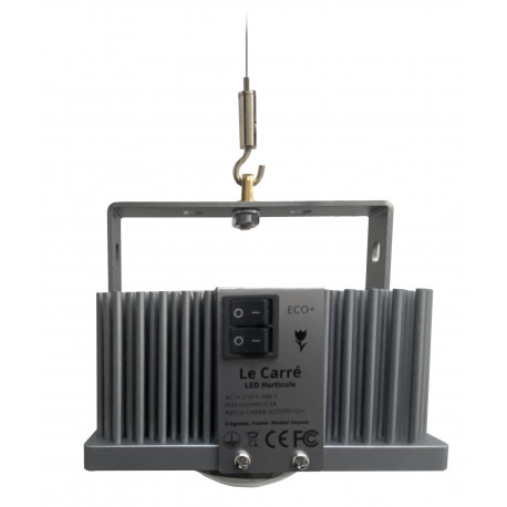 Nouvelle LED Horticole à spectre complet Le Carré 2024 Agrotek WhiteRay
